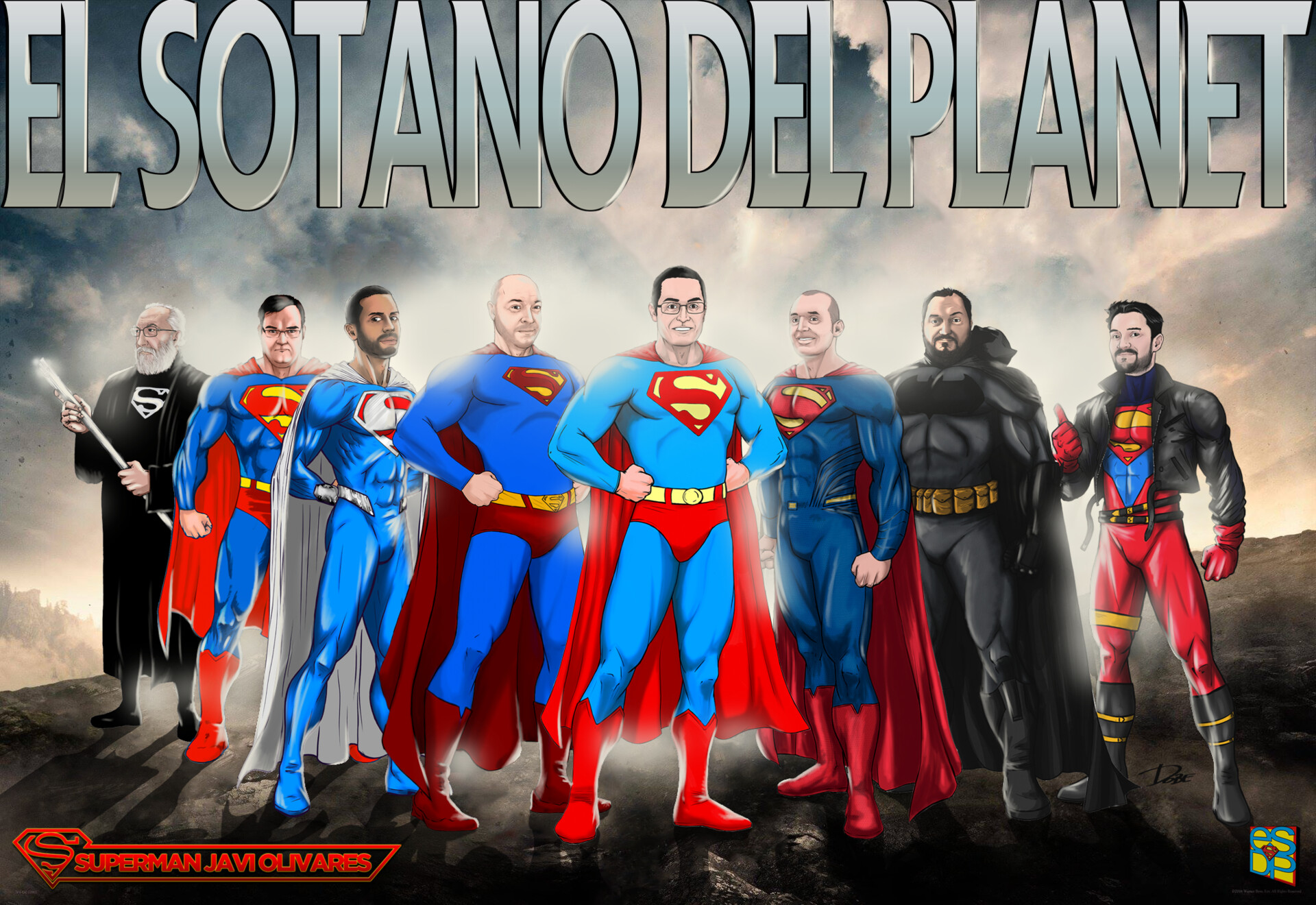ArtStation - Superman Javi Olivares Team Supers