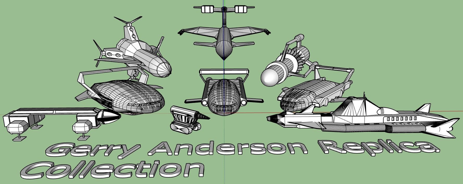 ArtStation - Gerry Anderson Replica Collection