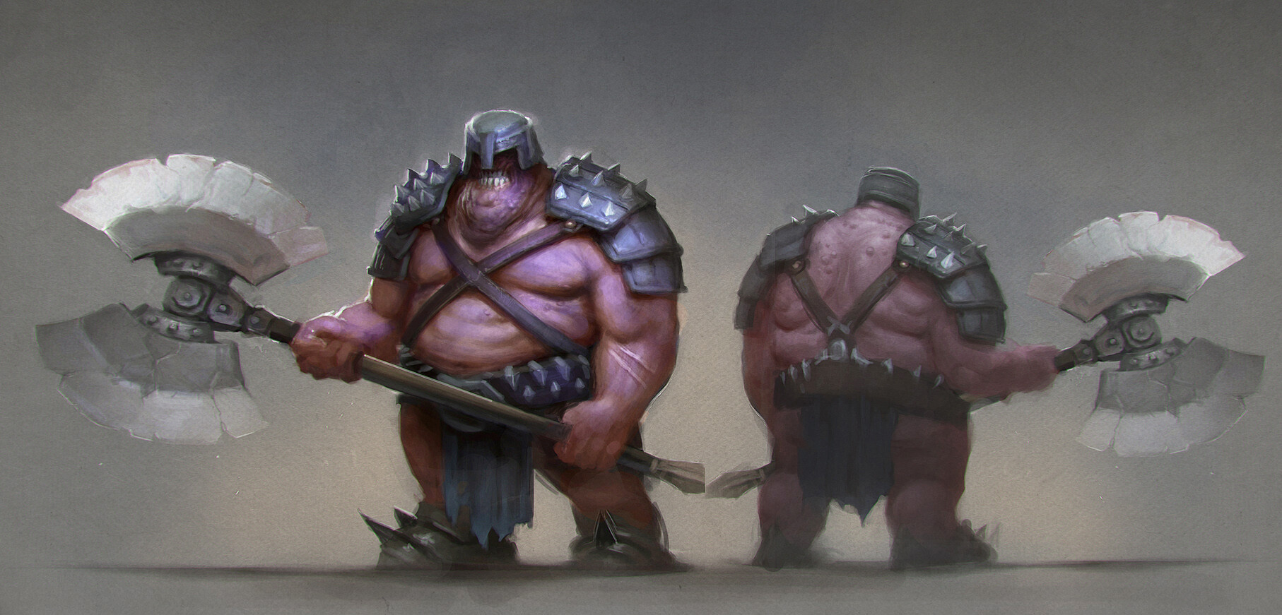 Artur Salzberg - Bladebound - character concept art dump