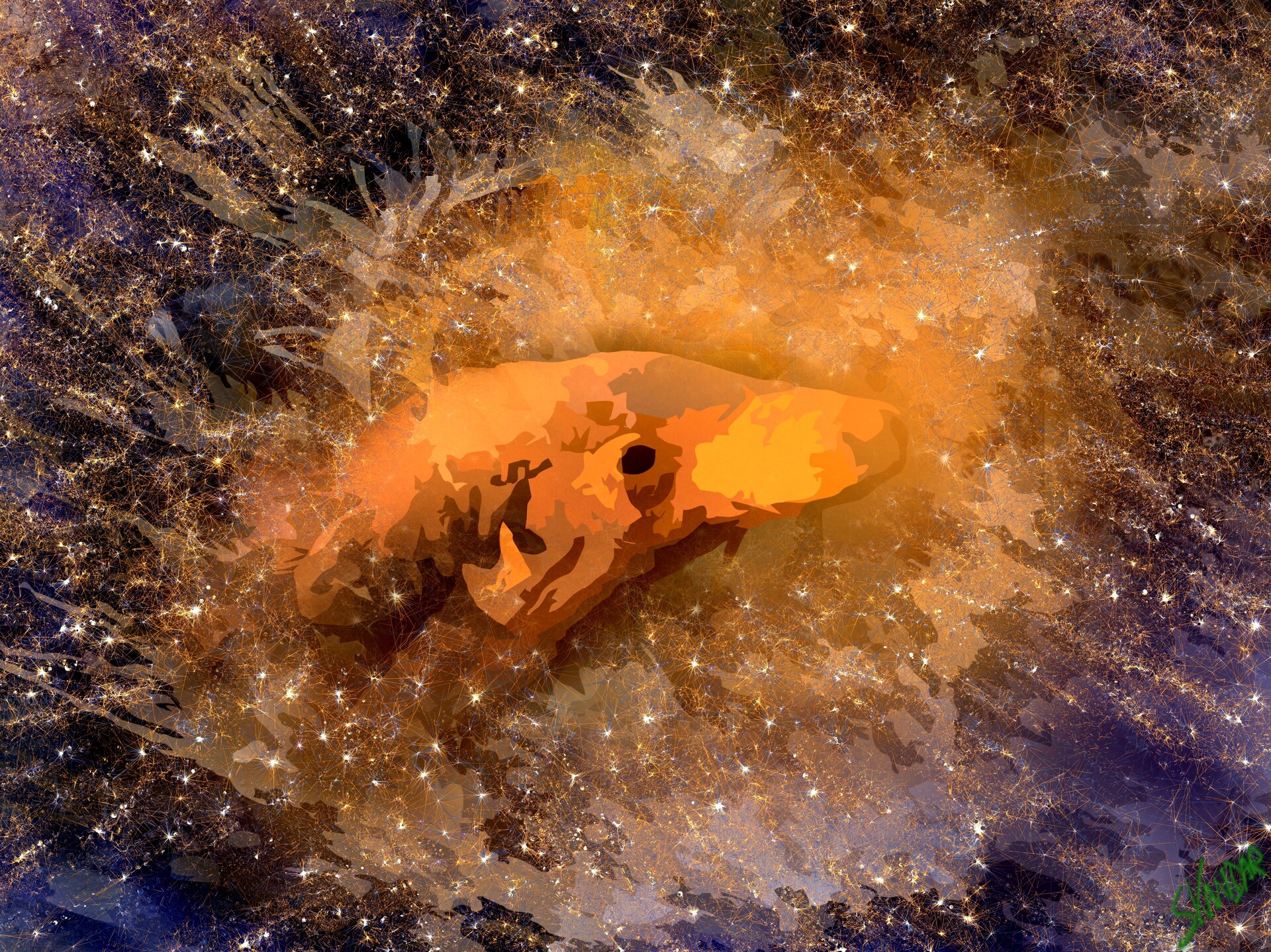 ArtStation - Cosmic Portrait