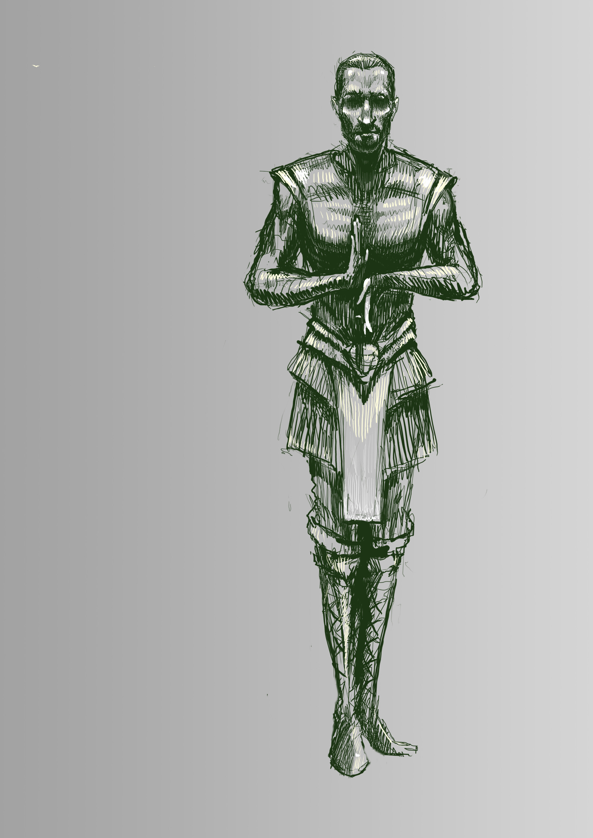 ArtStation - spiritual warrior