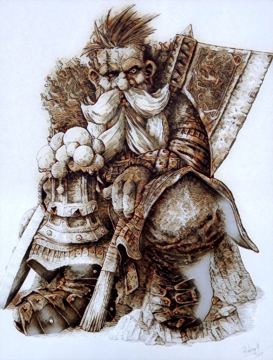 ArtStation - Norse Dwarf.