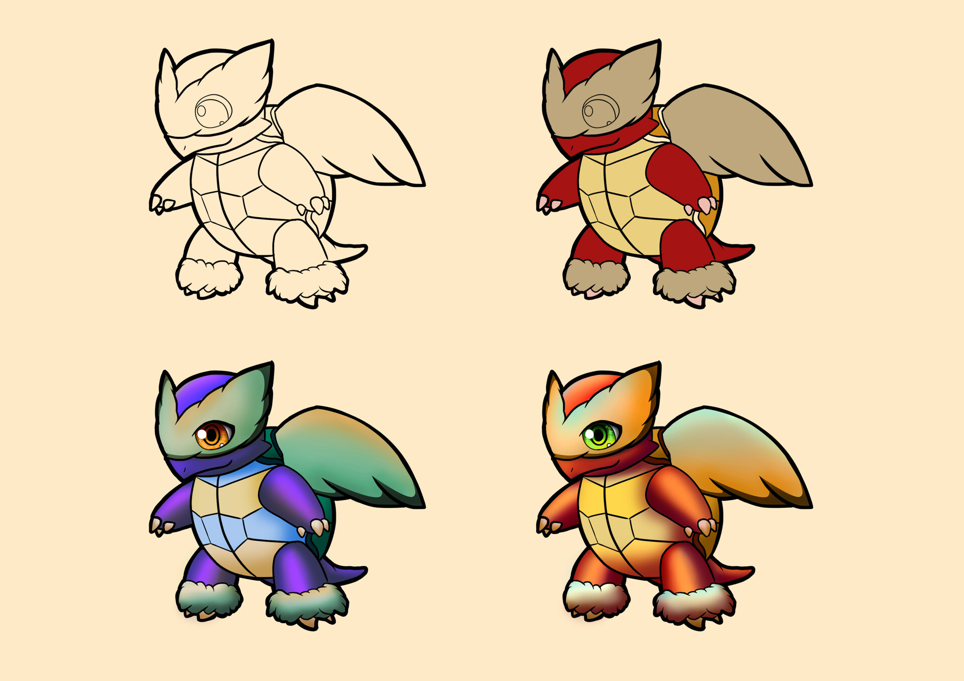 ArtStation - Study chibi