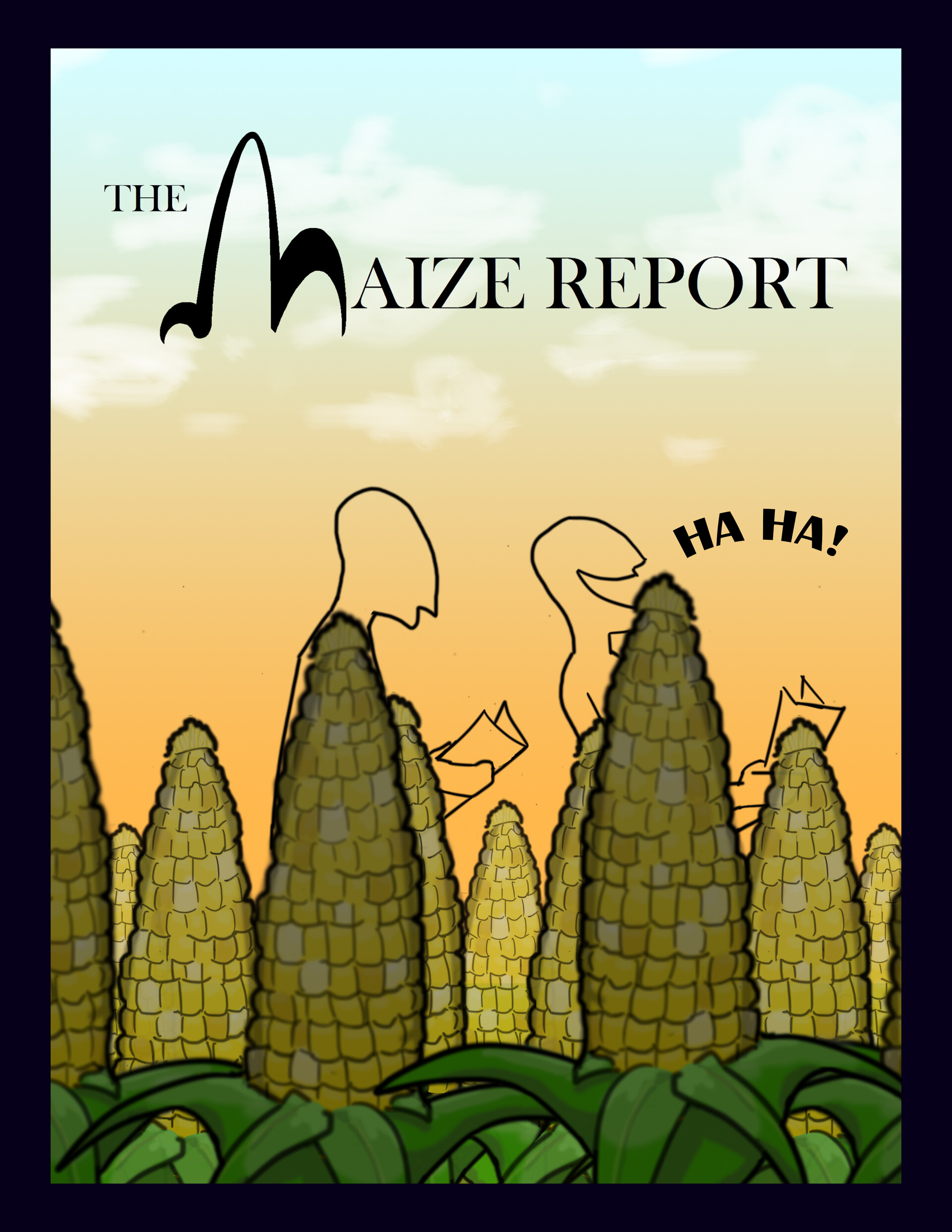 Daniel Brown - The Maize Report Magazine Cover 1 (in progress)