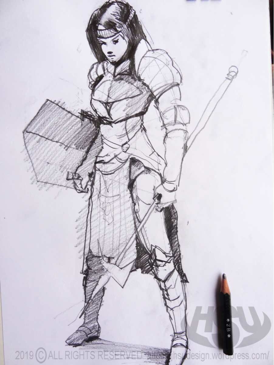 ArtStation - Female warrior