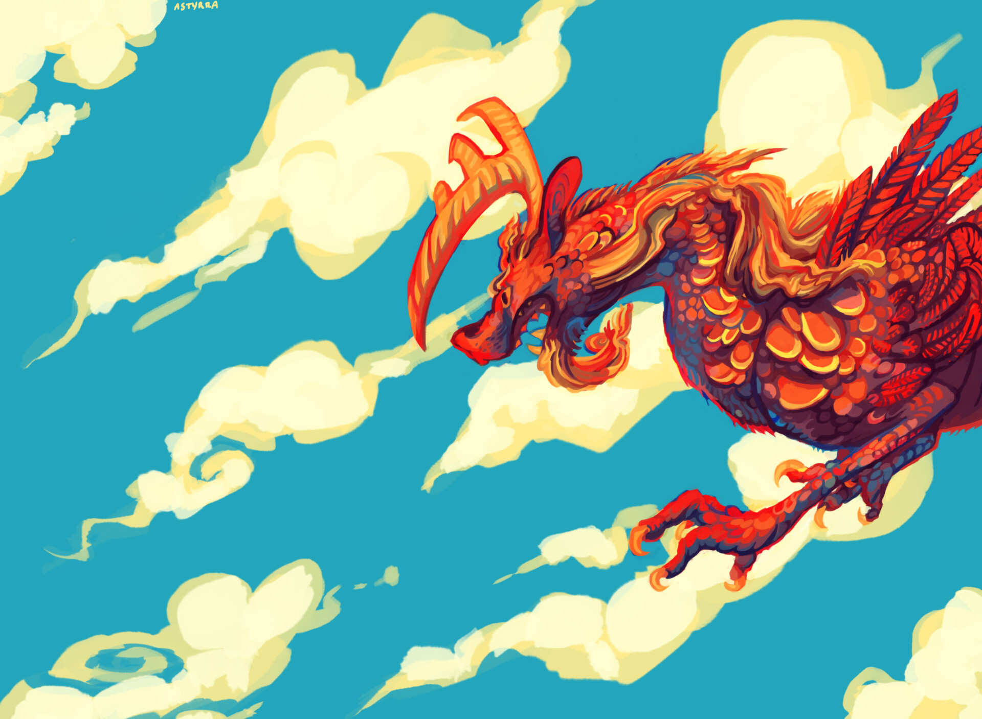ArtStation - Sky Dragon