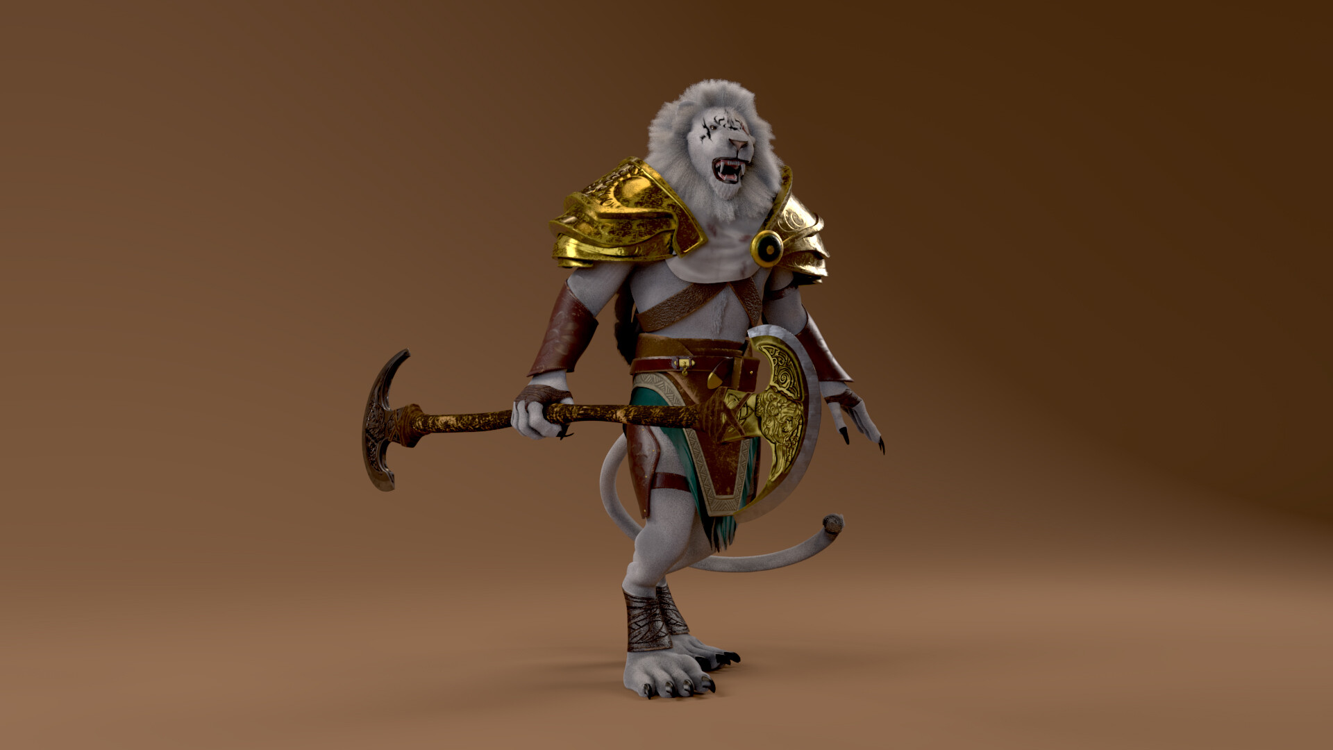 ArtStation - Ajani Goldmane