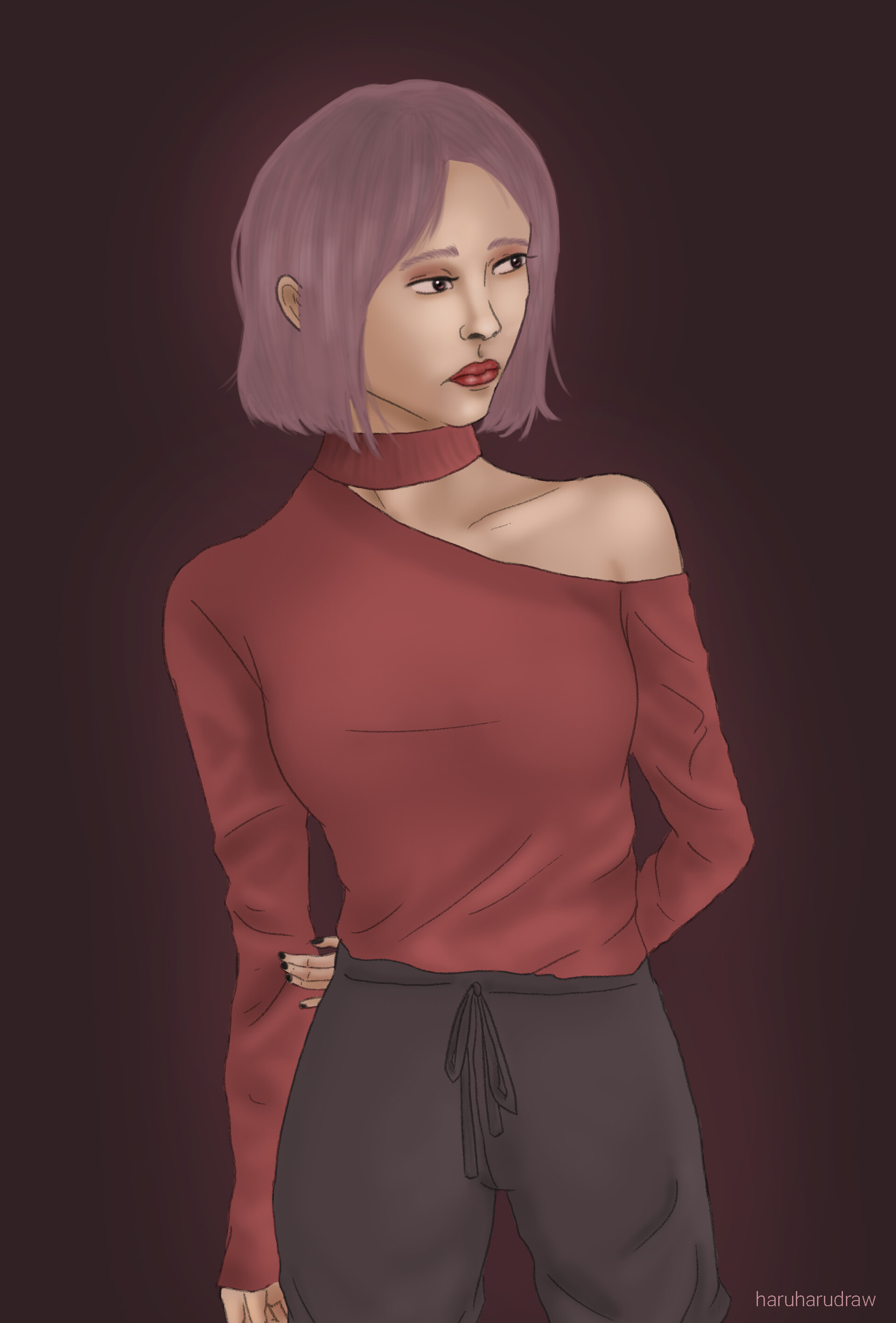 ArtStation - clothing practice