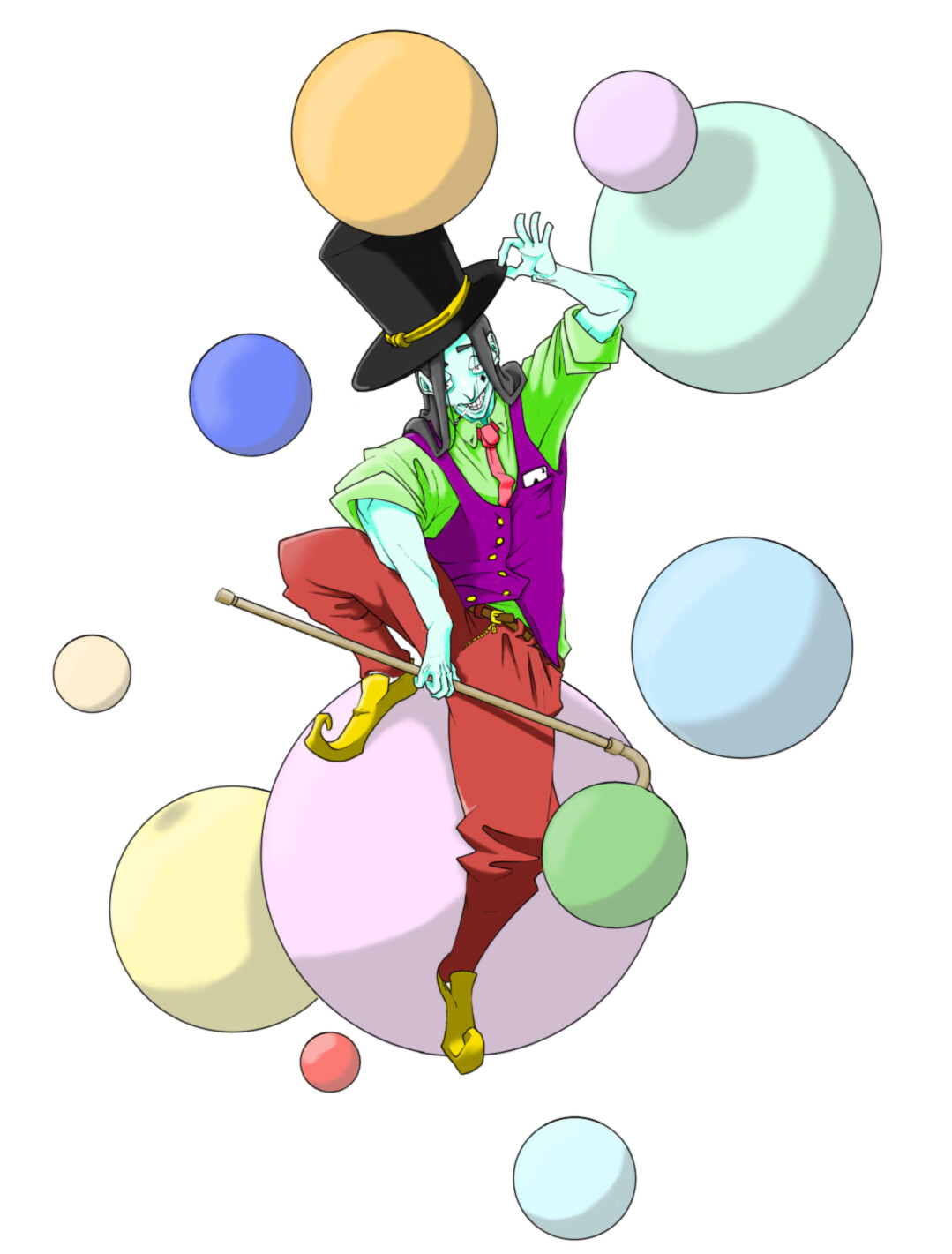 ArtStation - bubble circus meister
