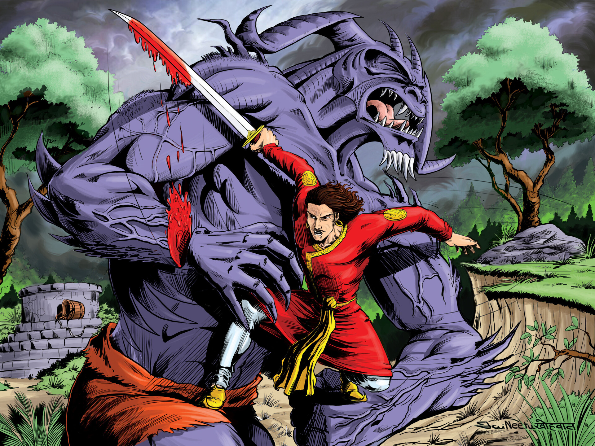 ArtStation - VRIKSHA KATHA