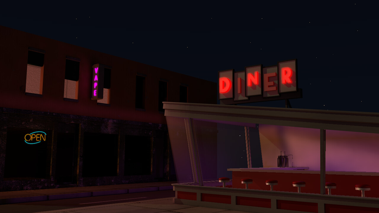 ArtStation - Nighthawks Revised