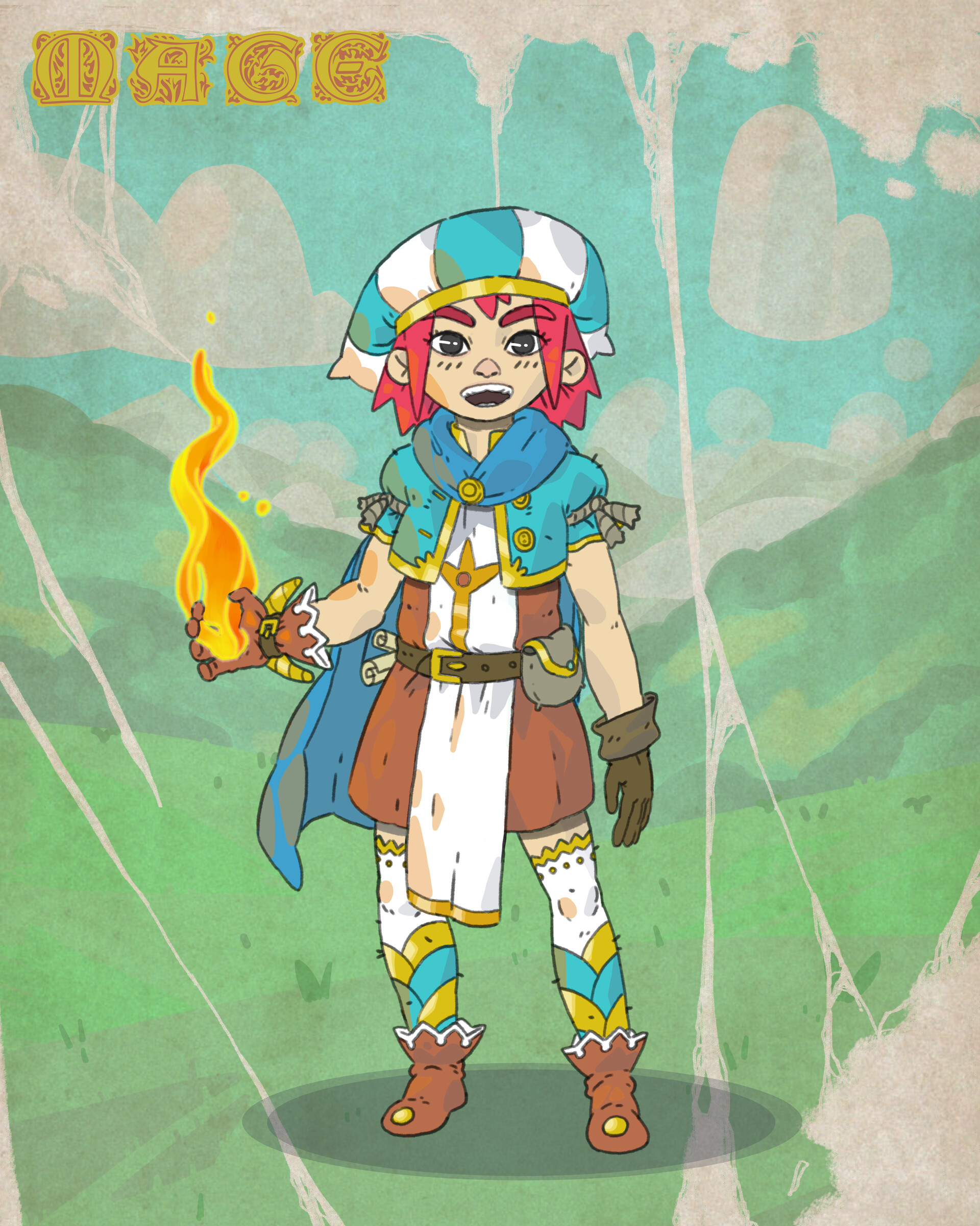 ArtStation - Pyro Mage