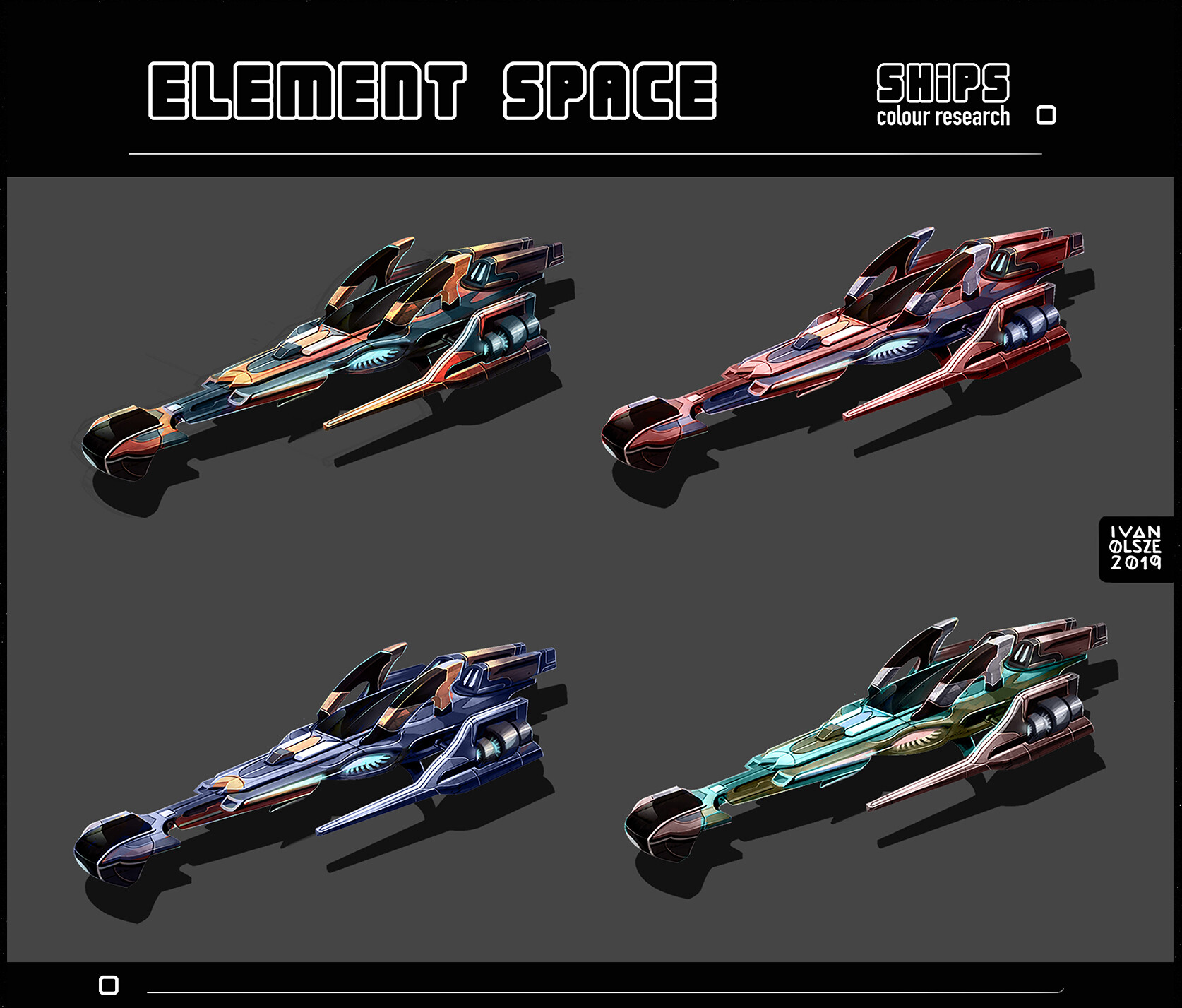 ArtStation - Element Space Concept art