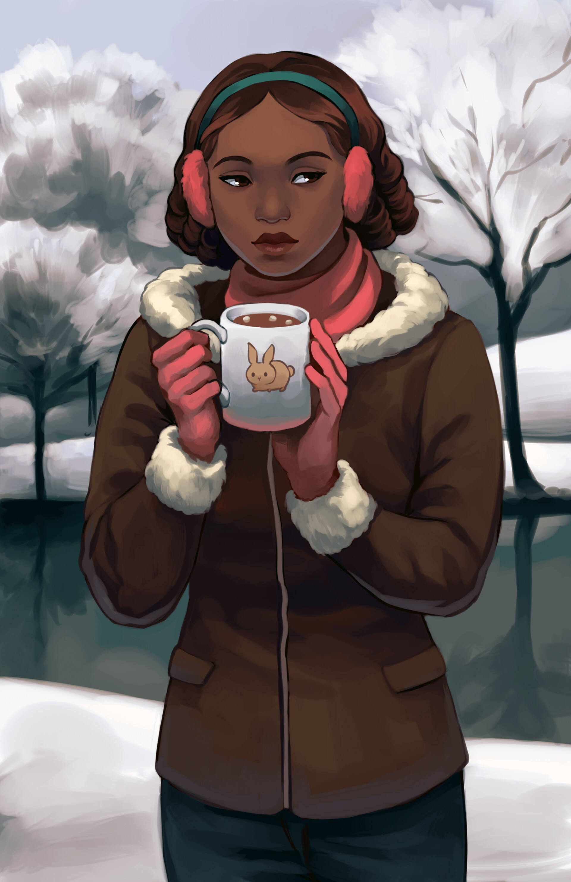 ArtStation - Hot Cocoa