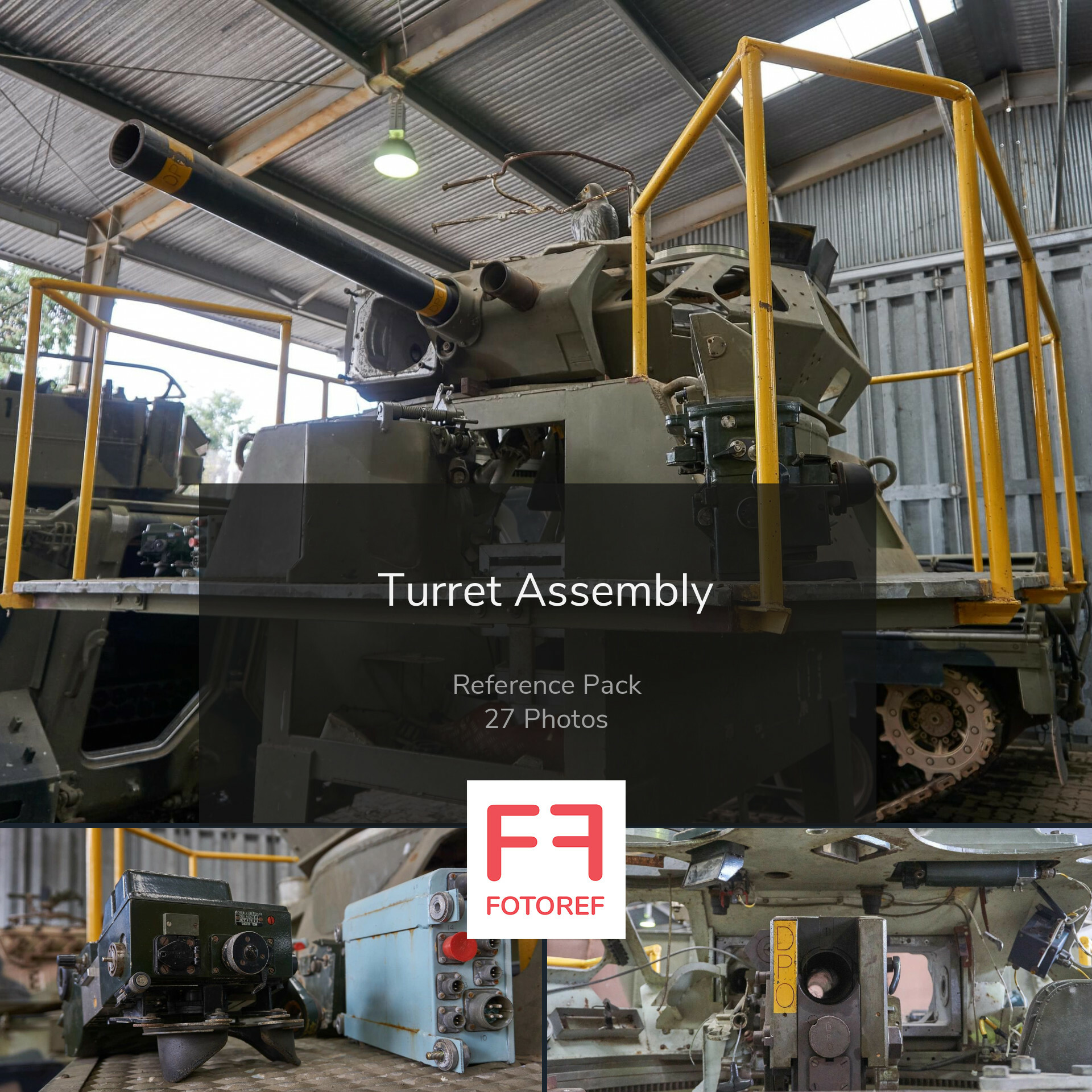 FOTOREF.COM Photo Packs - 27 photos of Turret Assembly