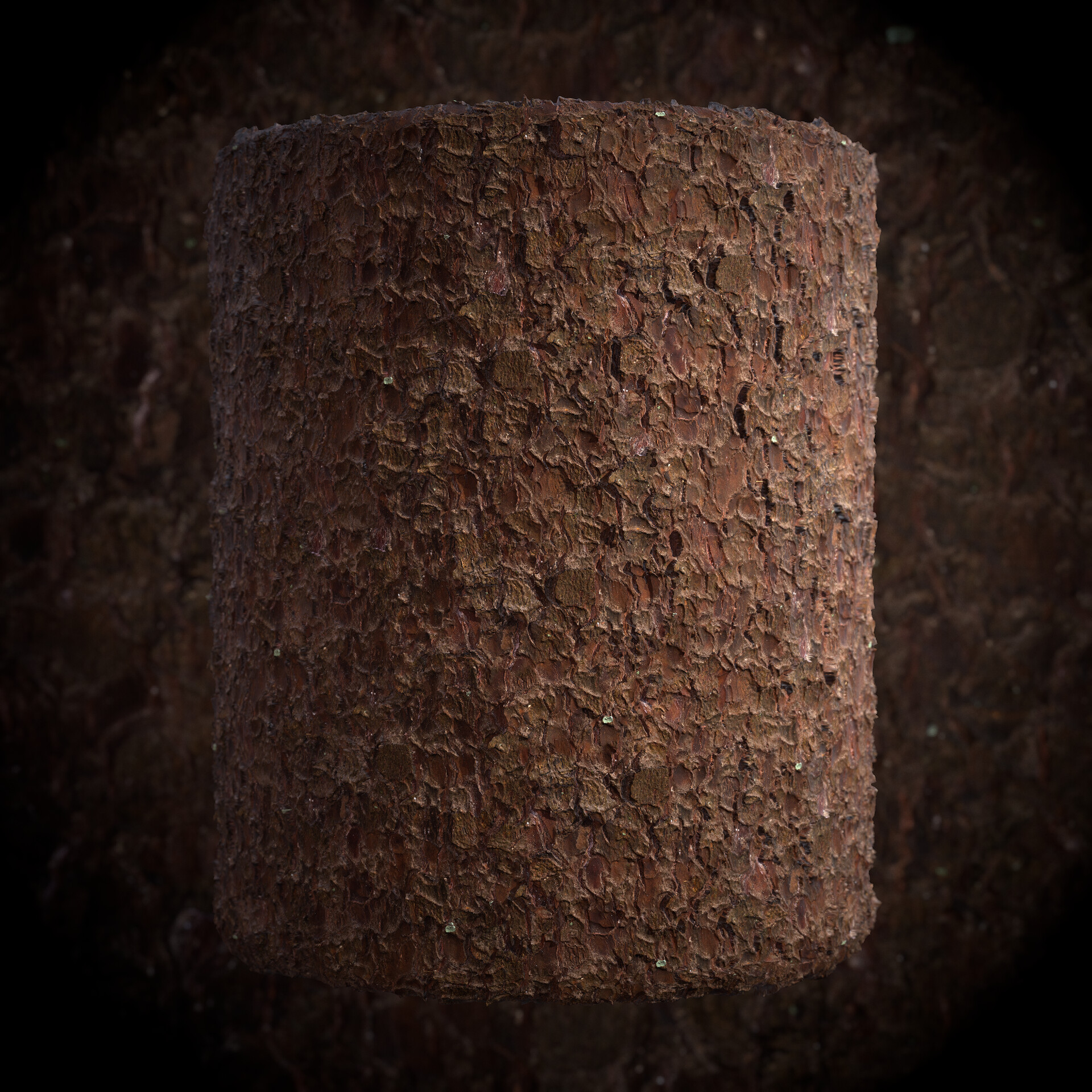 ArtStation - Seamless Miro tree bark material