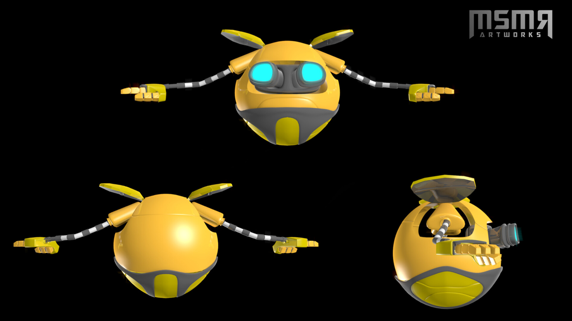 ArtStation - Ocho Bot - Boboiboy