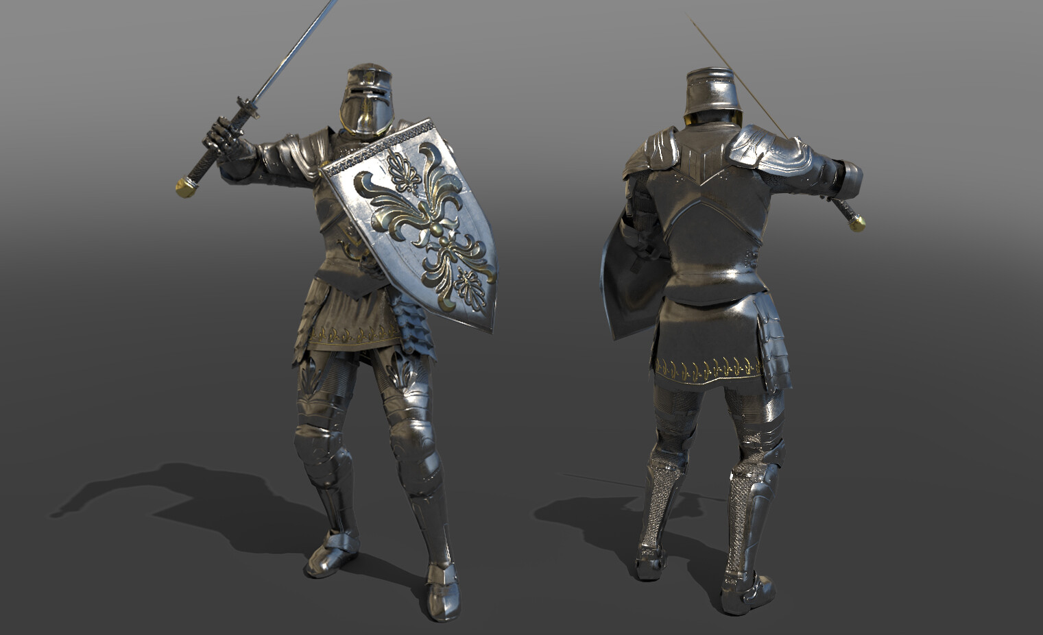 ArtStation - Silver Knight