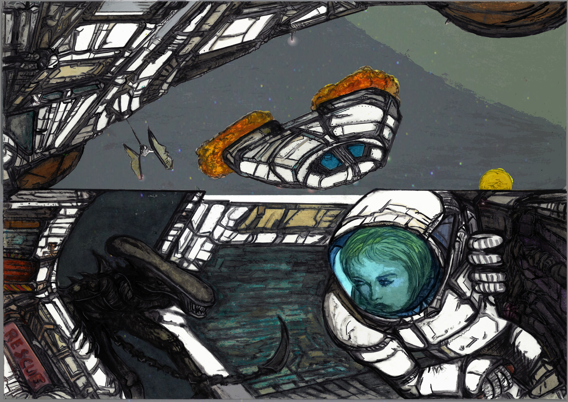 ArtStation - Alien Revisited Page 7