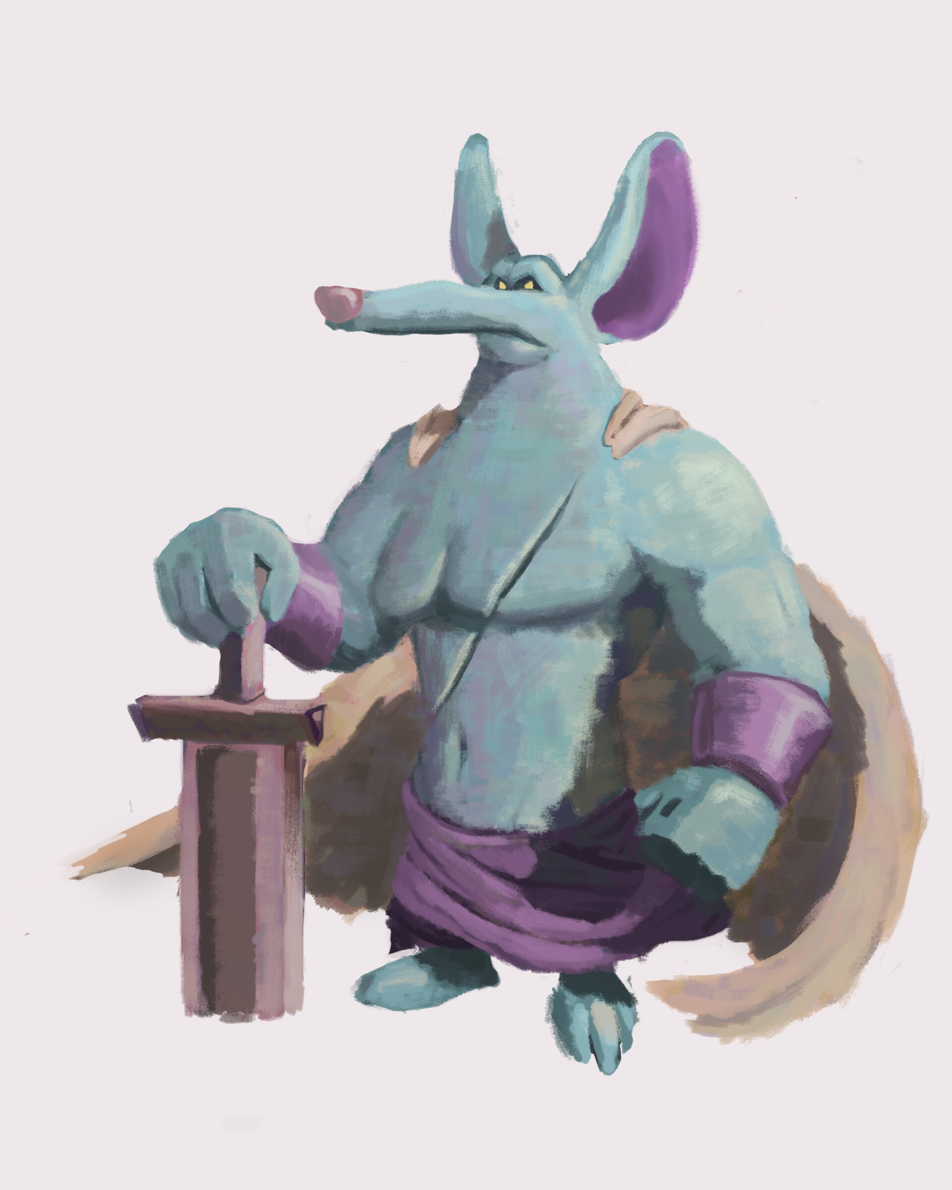 ArtStation - Mouse Warrior