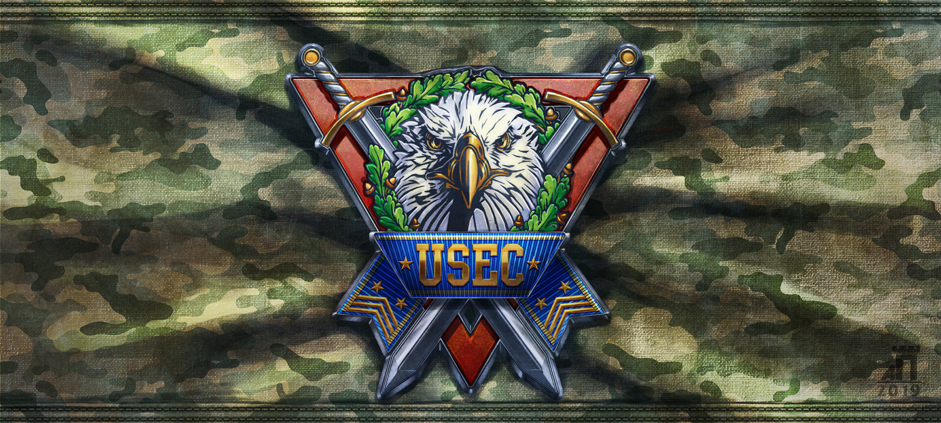 ArtStation - Logo "U.S.E.C." private military company from game "Escape ...