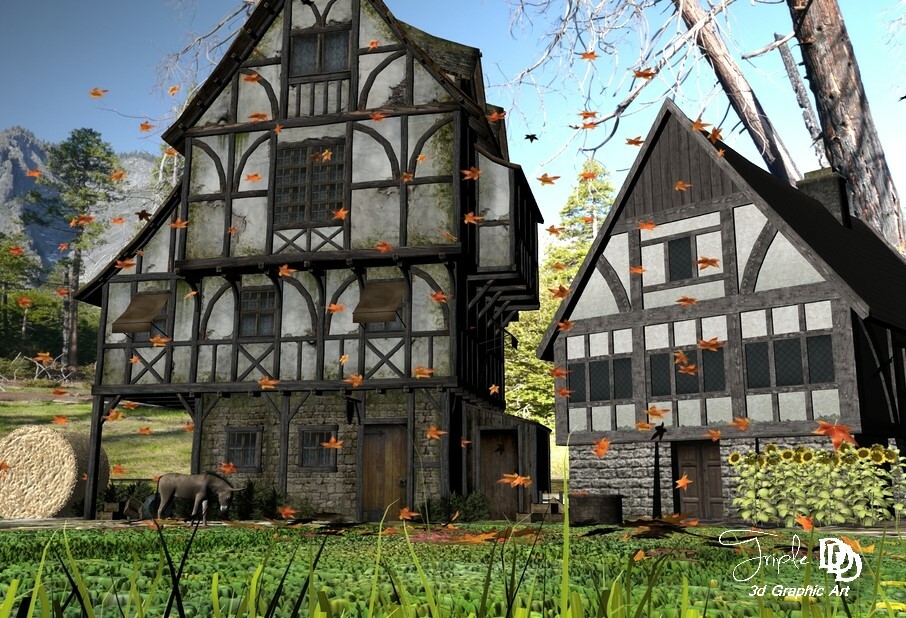 ArtStation - The Dragon Inn