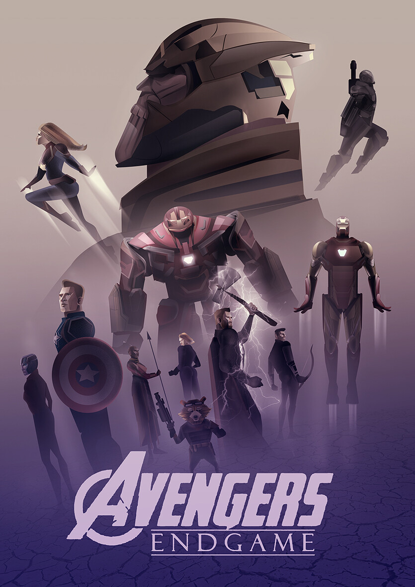 ArtStation - Avengers Endgame Illustration