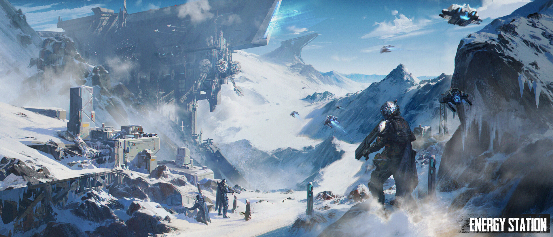 ArtStation - Energy station