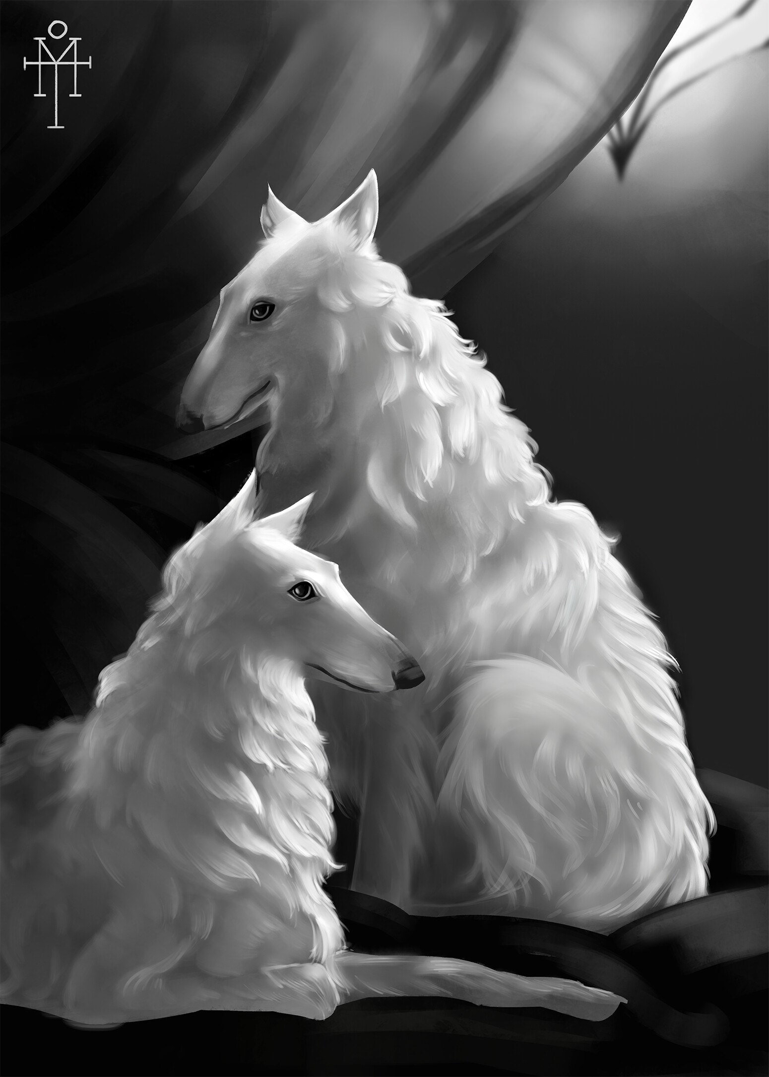 ArtStation - Two Dogs