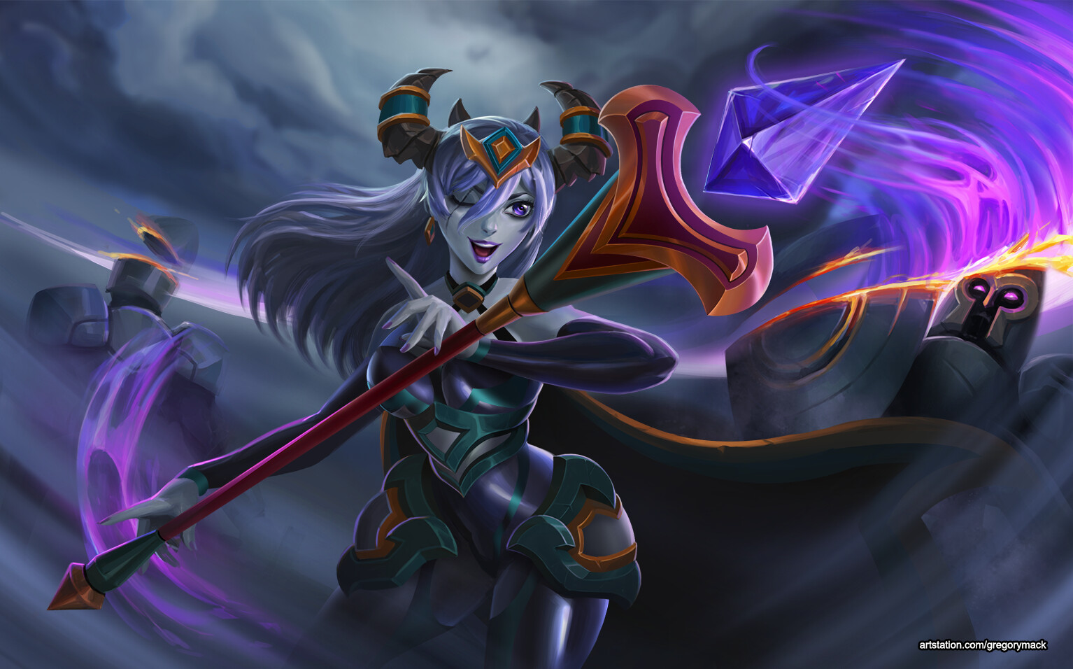 ArtStation - Walpurga, Character Design Project