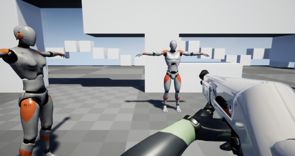 ArtStation - First Person Shooter Set Up