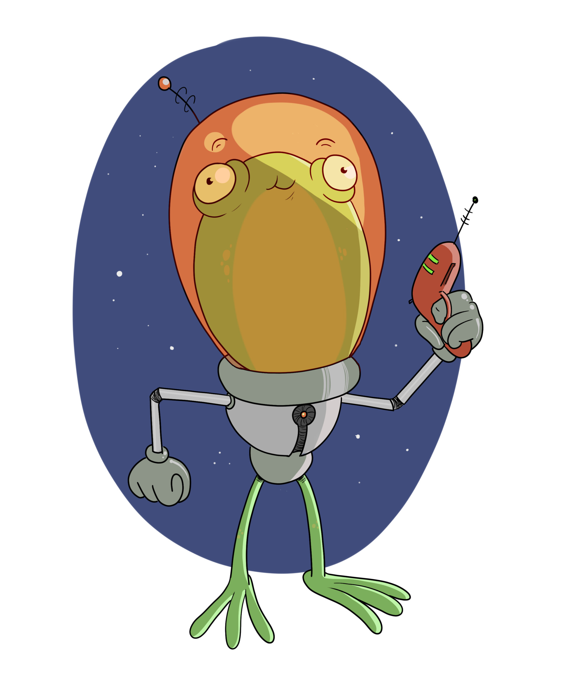 ArtStation - Space frog