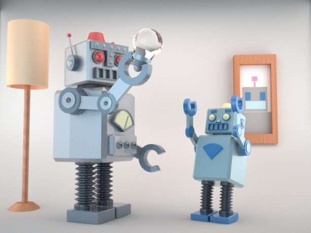 ArtStation - Toy bots