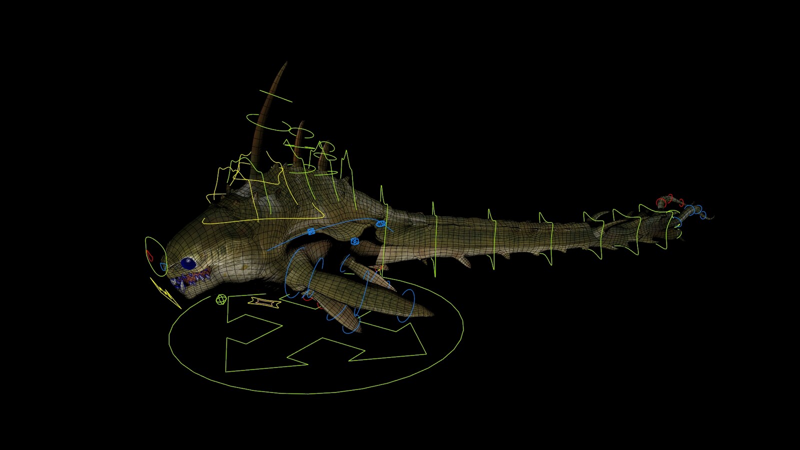 Lazarusness - Deep Sea Creature | Procedural Creature Rig