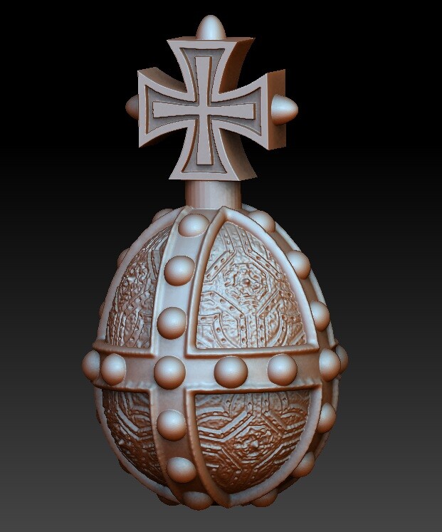 ArtStation - Holy hand grenade 3d tabletop miniature