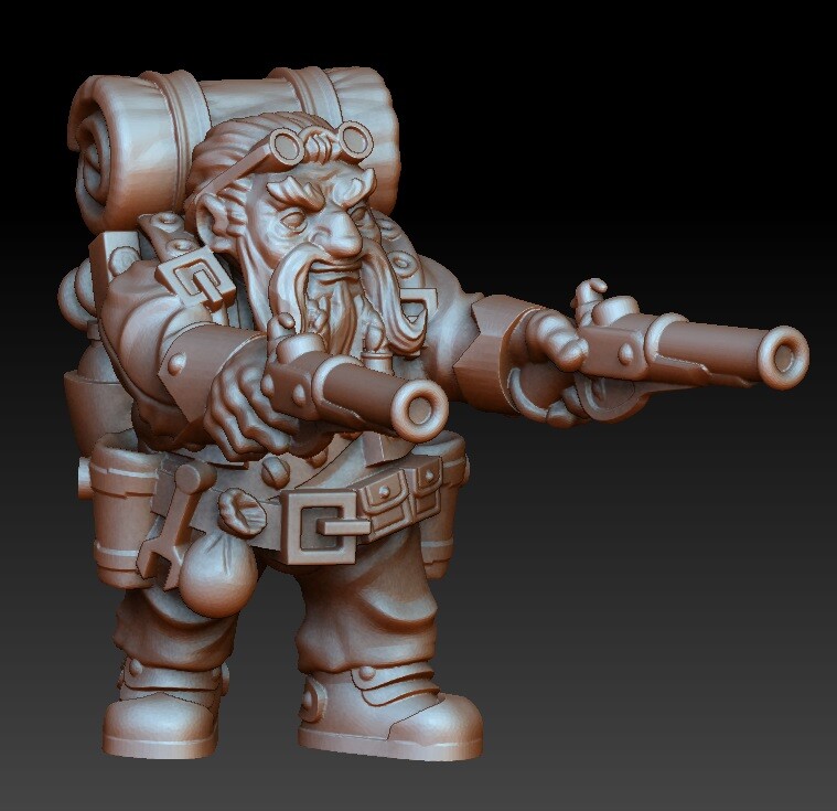 ArtStation - Dwarf tinker
