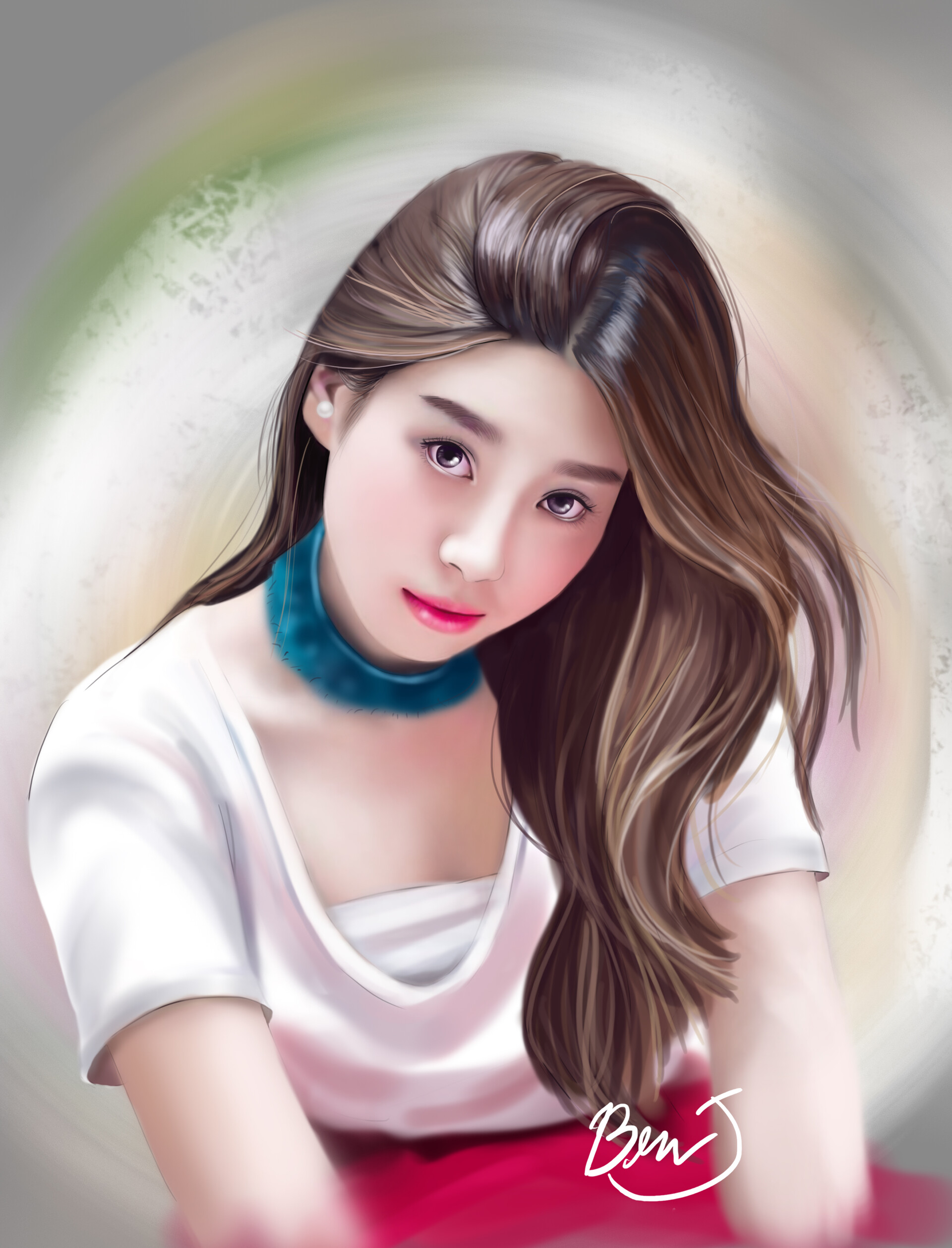 ArtStation - Kaew BNK48 Fanart