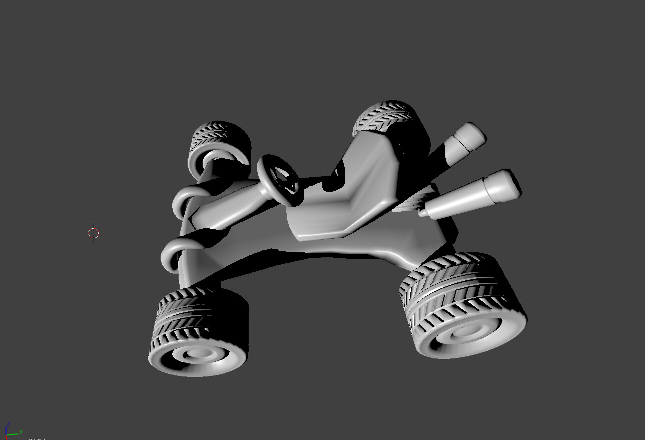 Jonny Pye - Crash Team Racing kart