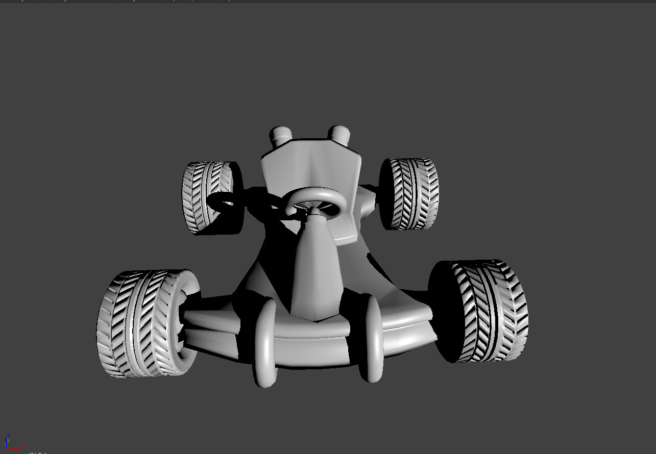 Jonny Pye - Crash Team Racing kart