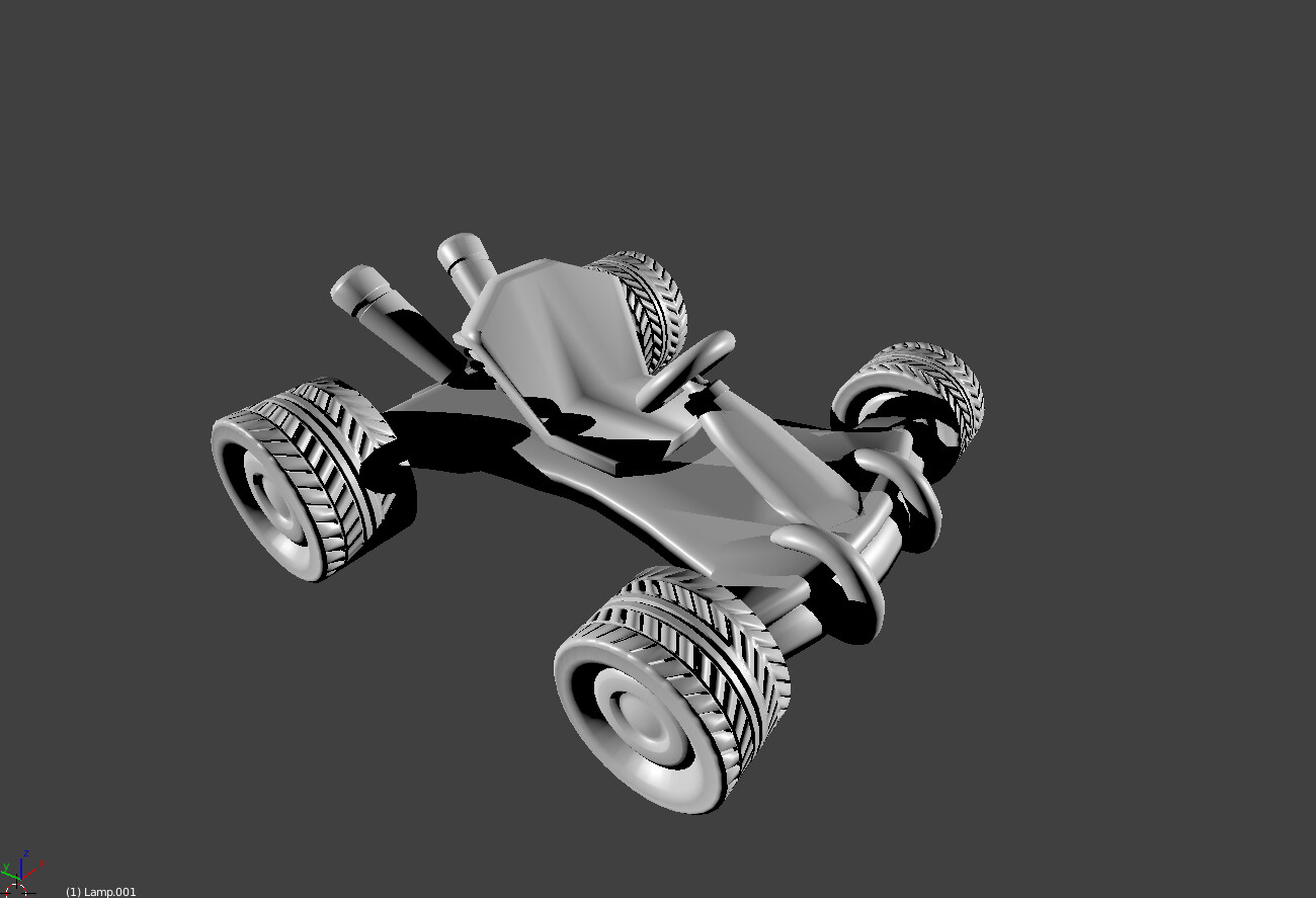 Jonny Pye - Crash Team Racing kart