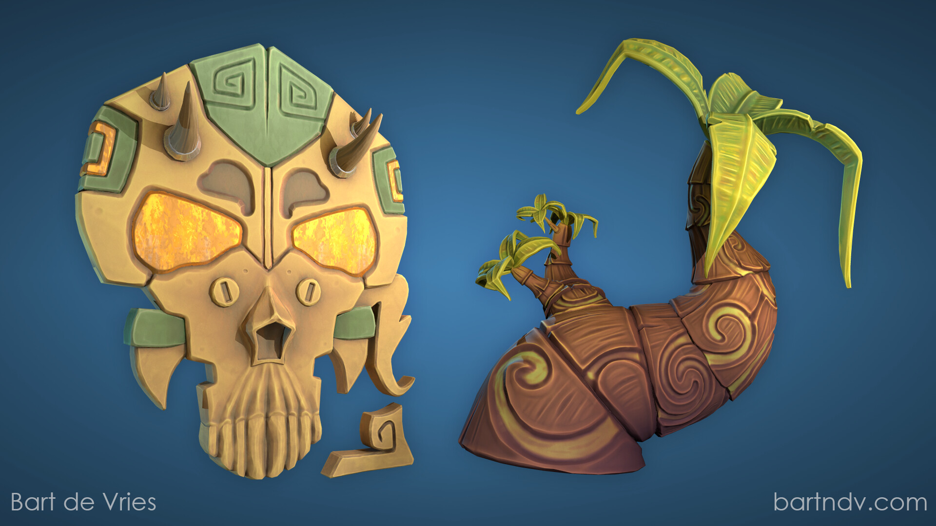 Bart de Vries - Desecrated Temple - Assets