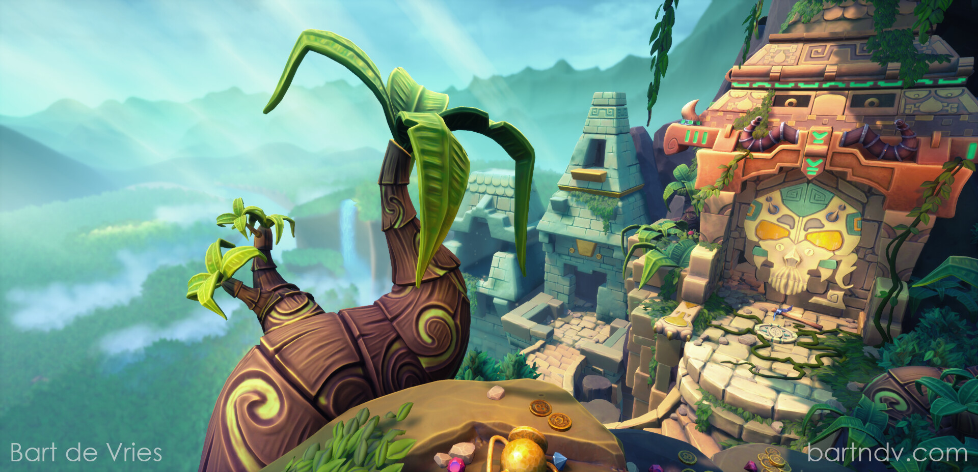 Bart de Vries - Desecrated Temple - Assets