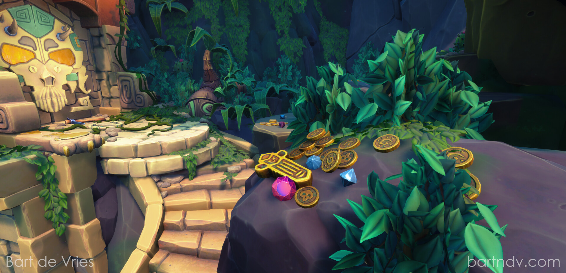 Bart de Vries - Desecrated Temple - Assets