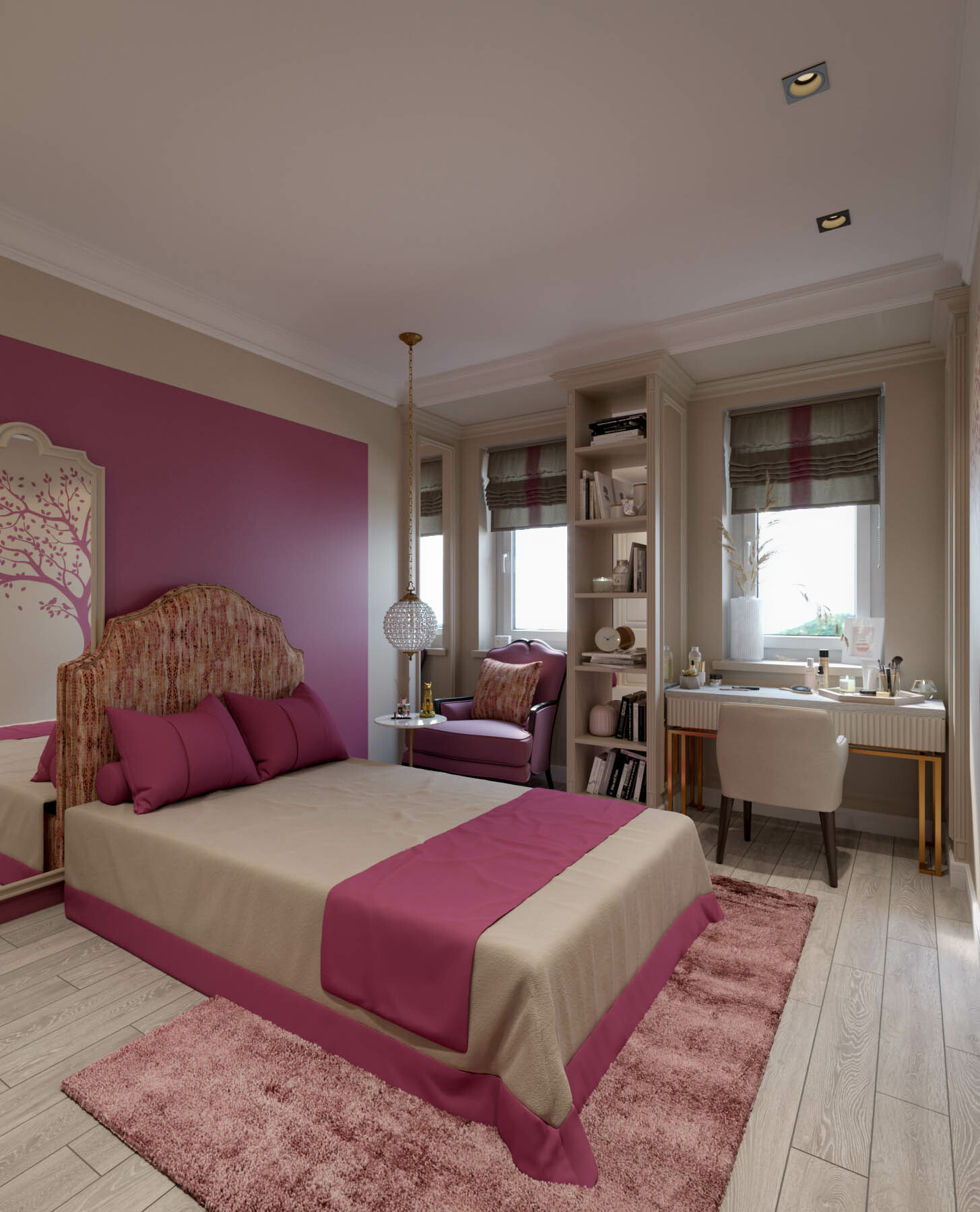 ArtStation - Residential Complex "ALYE PARUSA" - Bedroom
