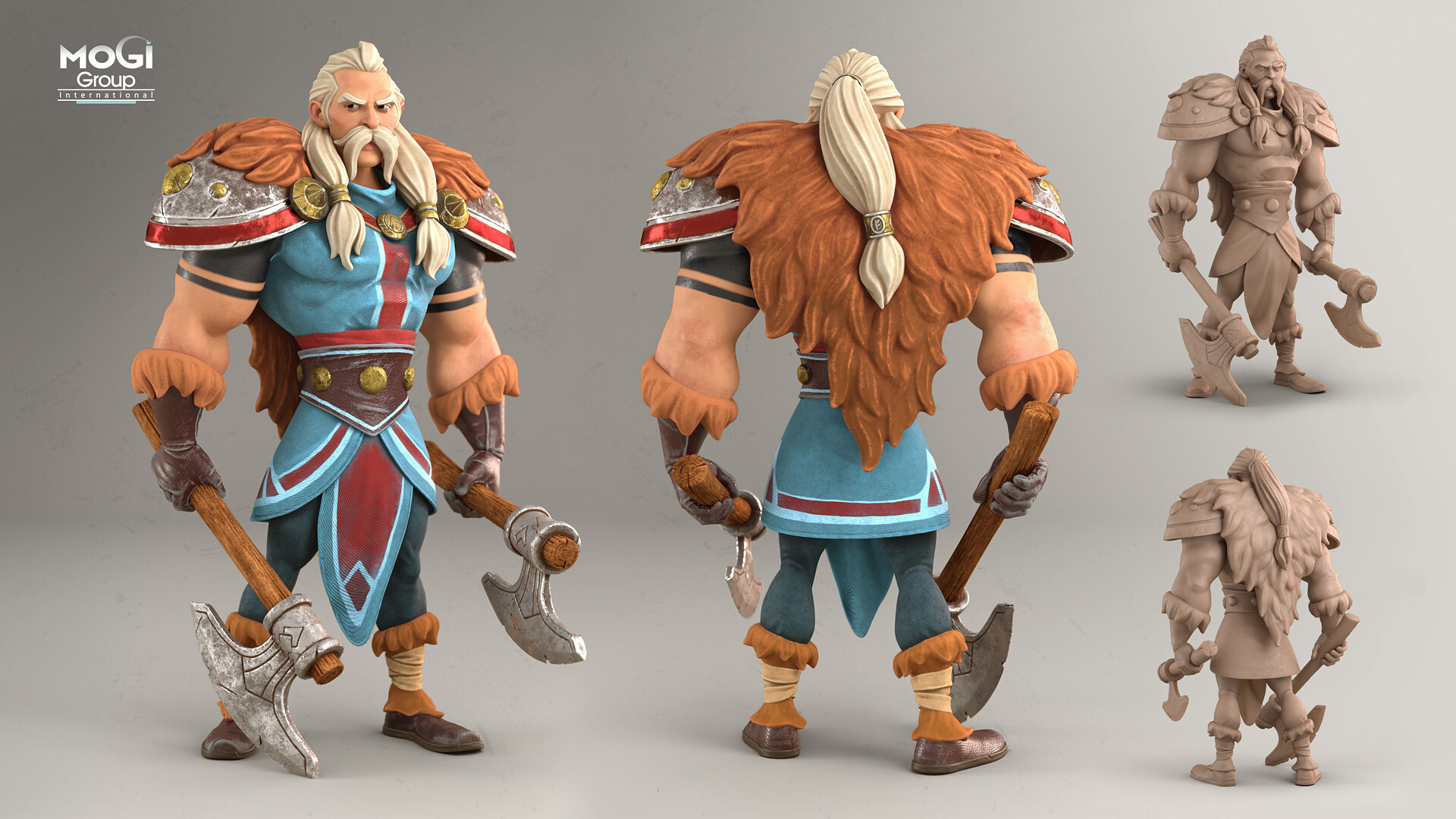 mogi-group-06-cartoon-warrior.jpg (1920×1080)-花瓣网