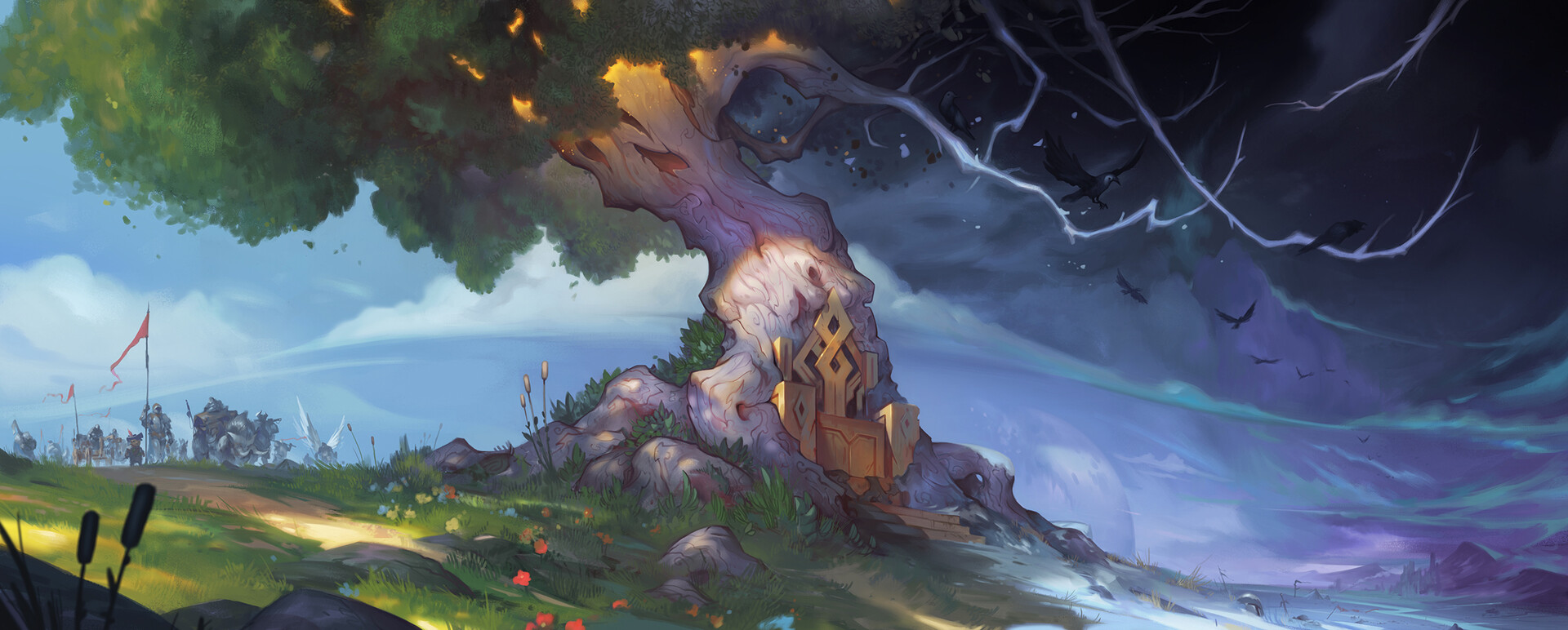 The Tree of Life - Crowfall by Dave Greco : r/ImaginaryTrees