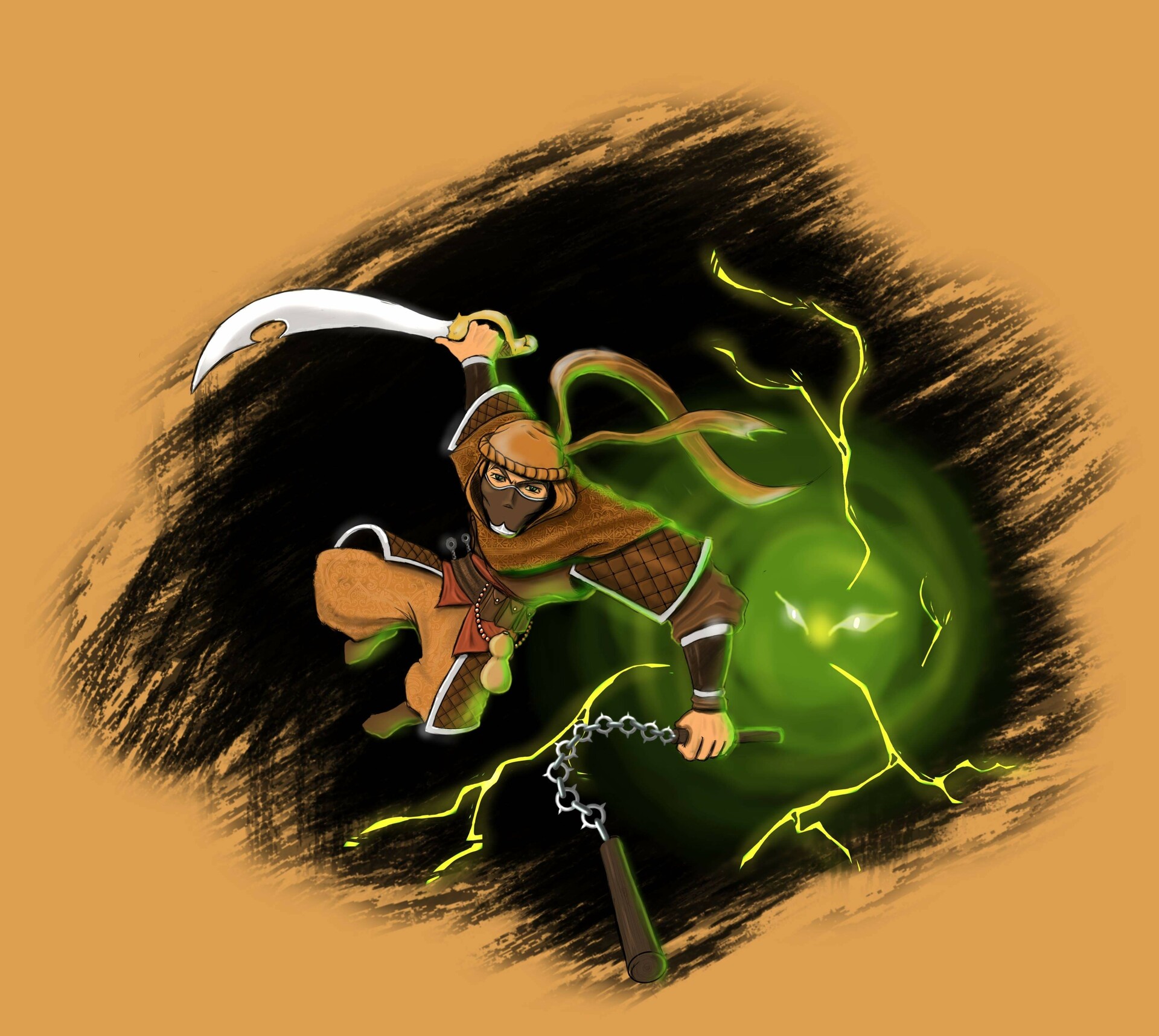 ArtStation - Sand Ninja/Assassin