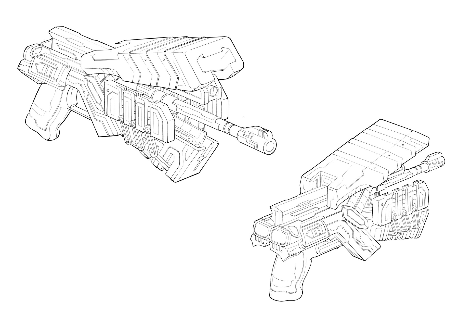 ArtStation - Gun design