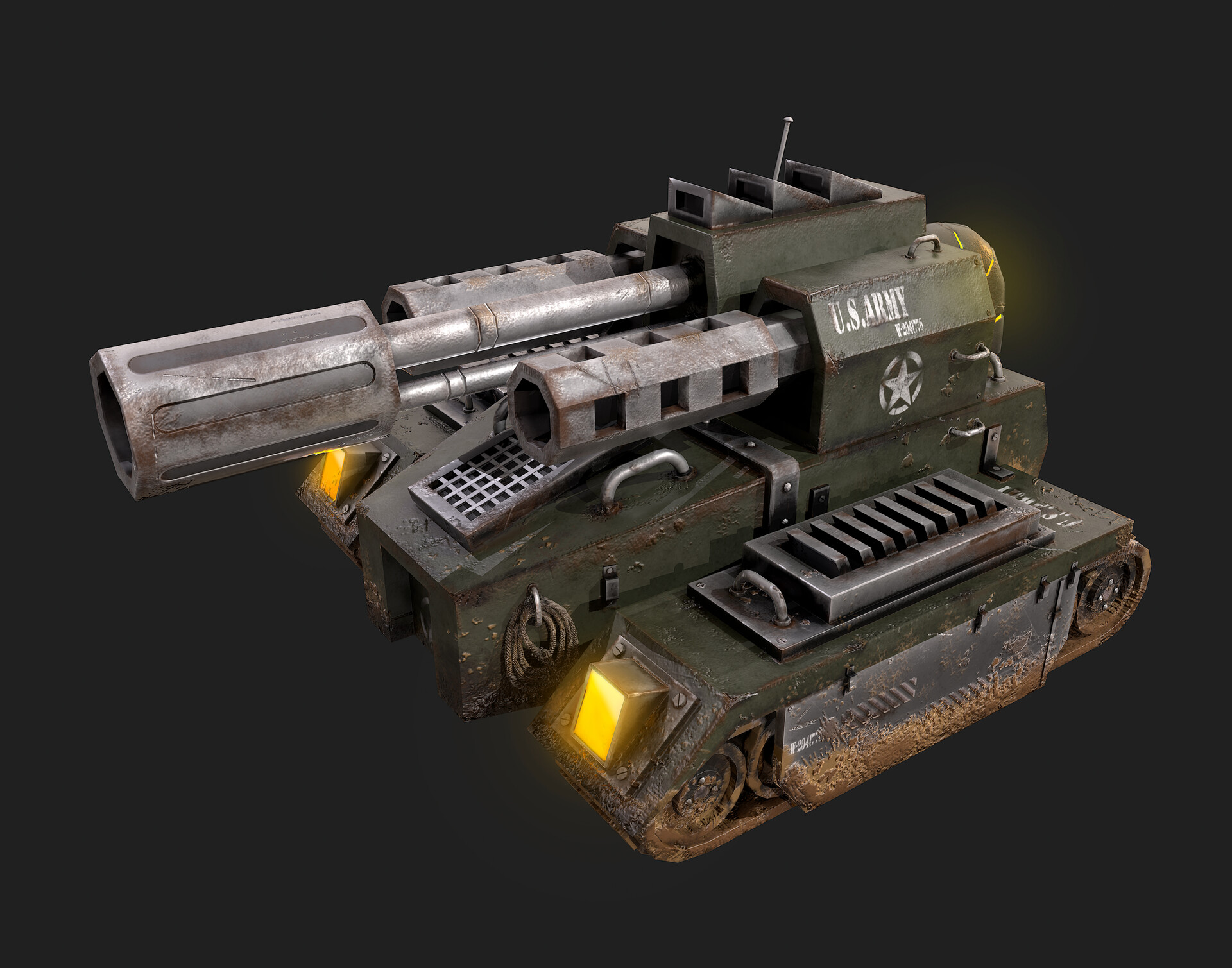 Futuristic Army Tanks