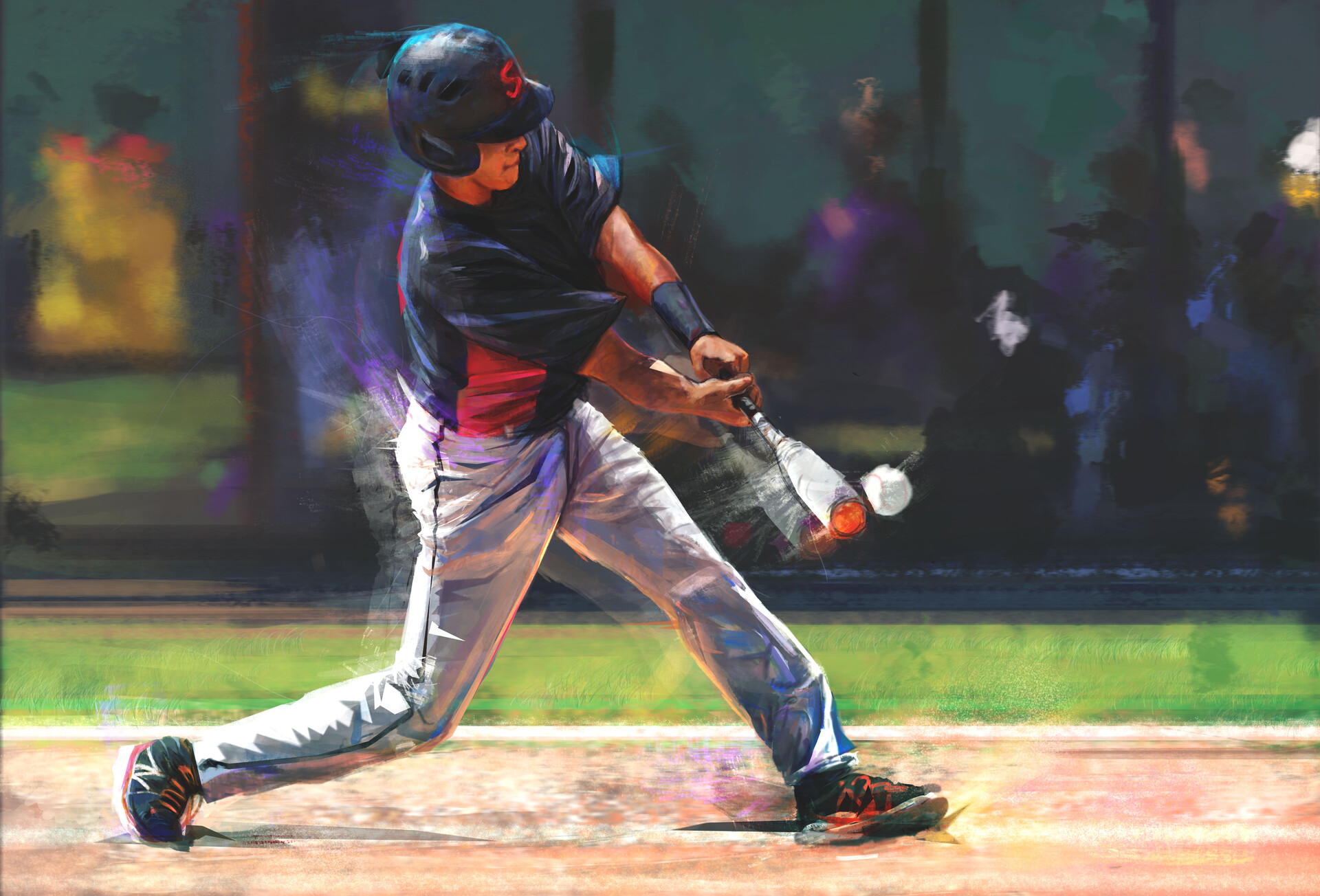 ArtStation - Baseball player